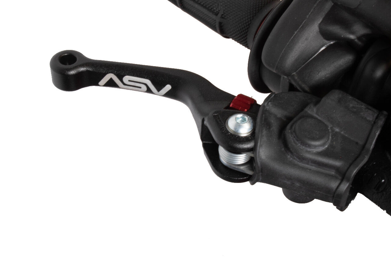 Beta - ASV C6 Series Clutch Lever, Black, Red Dial - 2007+ RR/RS/RR-S ...